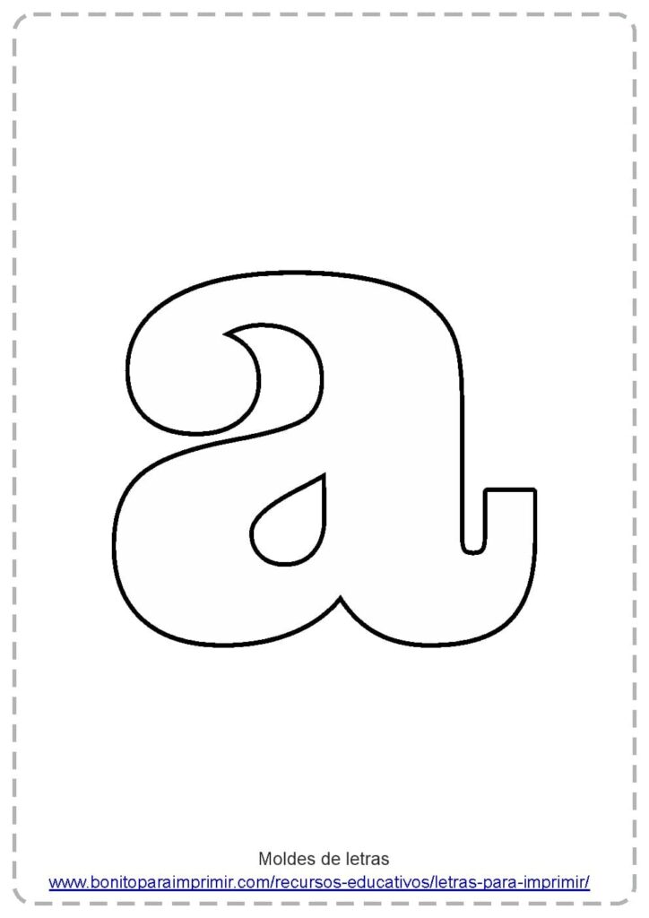 🥇Letras Minusculas para imprimir📒 【Alfabeto PDF】
