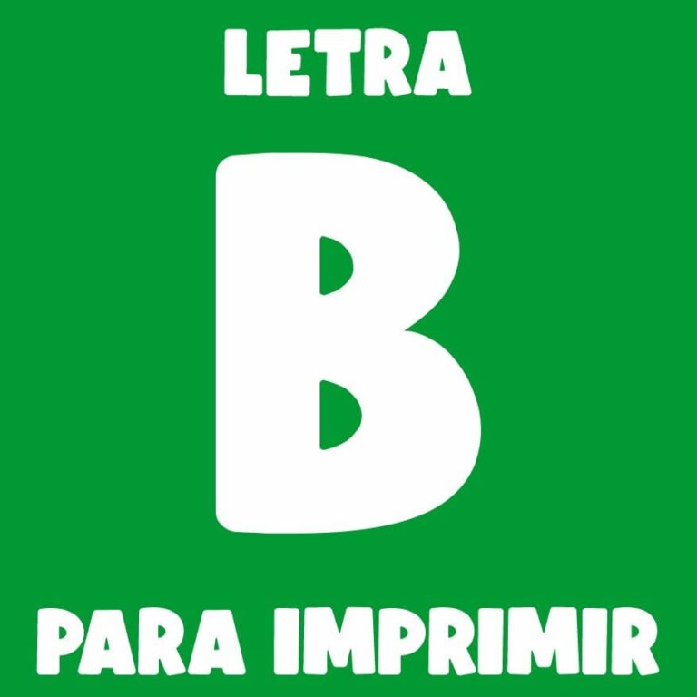 Letras individuales 🥇 【Actividades en PDF】📒
