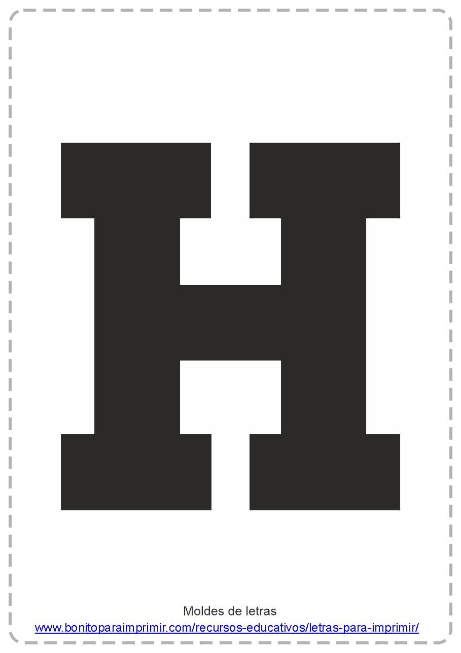 Letras mayusculas de color negro 🥇 【Para preescolar PDF】📒