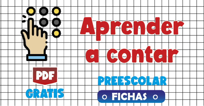 APRENDER A CONTAR CON LOS DEDOS - BONITO PARA IMPRIMIR