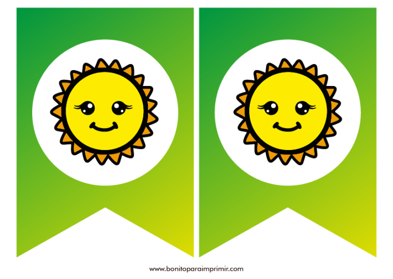 Banderines de Bienvenidos - BONITO PARA IMPRIMIR